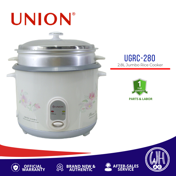 Union 2.8L Jumbo Rice Cooker UGRC-280 | Lazada PH
