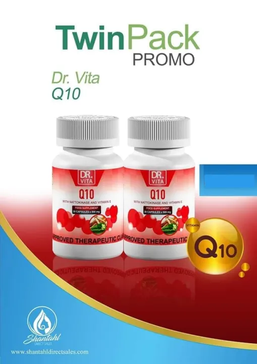 authentic DR. VITA Q10 with NATTOKINASE & VITAMIN E (twin pack) | Lazada PH