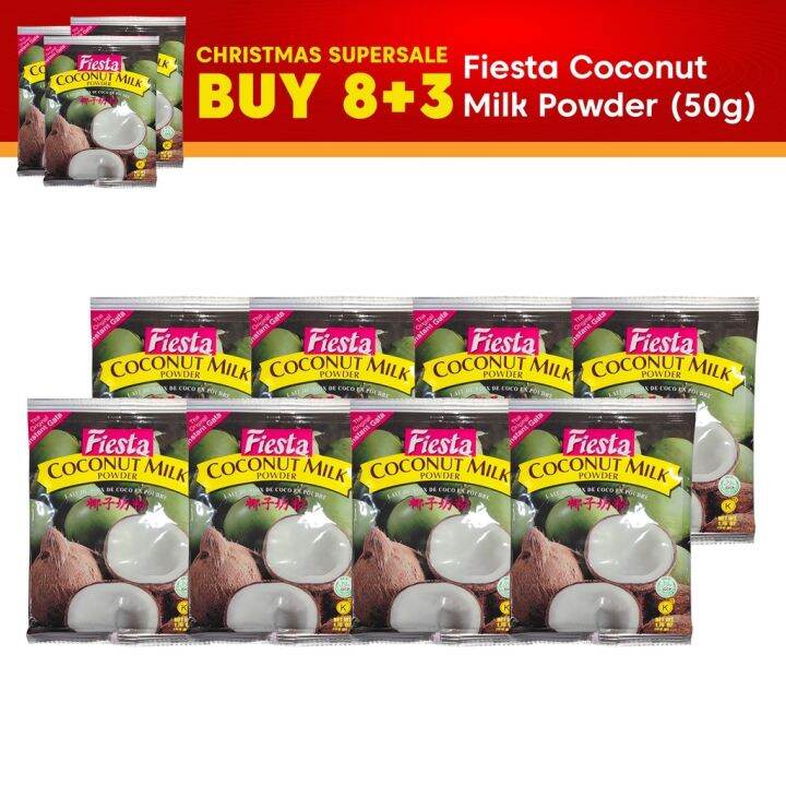 ∋ Fiesta Coconut Milk Powder 50g Buy 8 plus 3 | Lazada PH