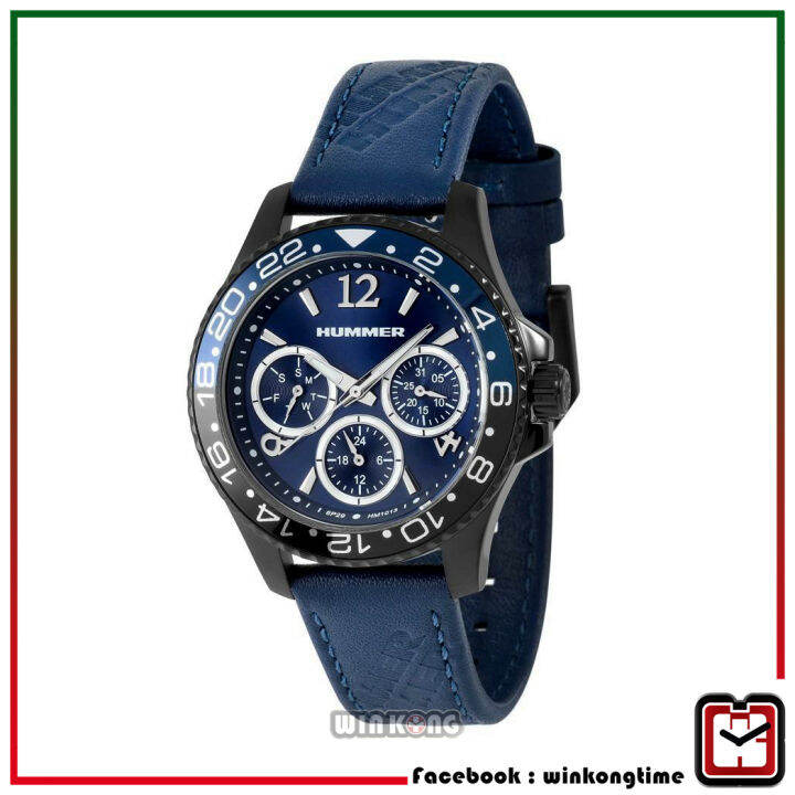 HUMMER LADIES WATCH HM1013 BLACK X BLUE [1 Years International Warranty ...