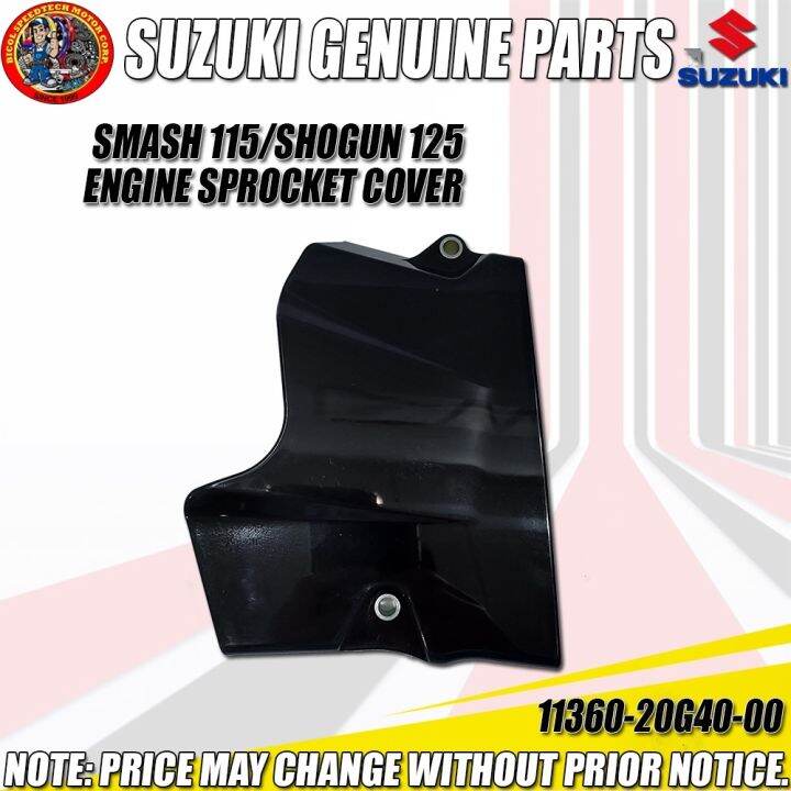 SMASH 115/SHOGUN 125 ENGINE SPROCKET COVER (SGP) (Genuine: 11360-20G40 ...