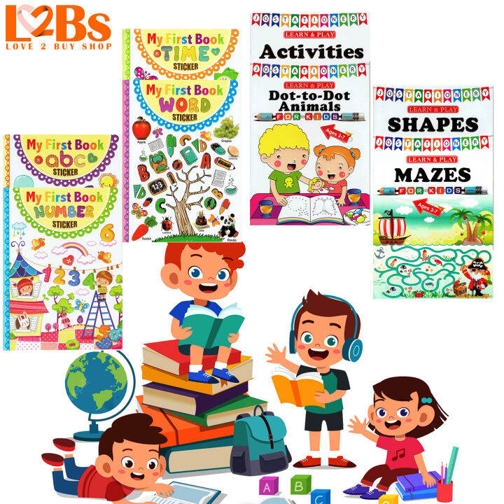 Learning book for kids early education training book | Lazada PH
