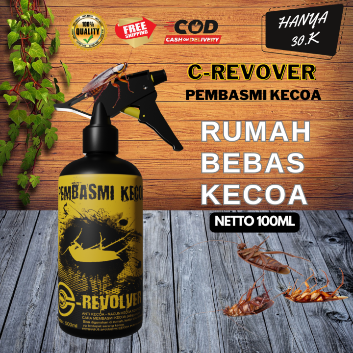 PEMBASMI KECOA PALING AMPUH / ANTI KECOA / SUPER AMPUH EFEKTIF | Lazada ...