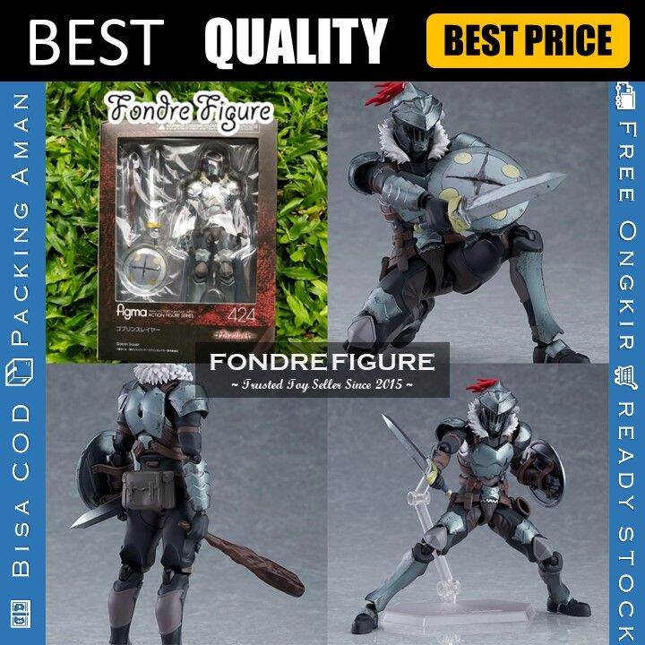 FIGMA GOBLIN SLAYER 424 ANIME SERIES GOBLINS MAX FACTORY GOOD SMILE ...