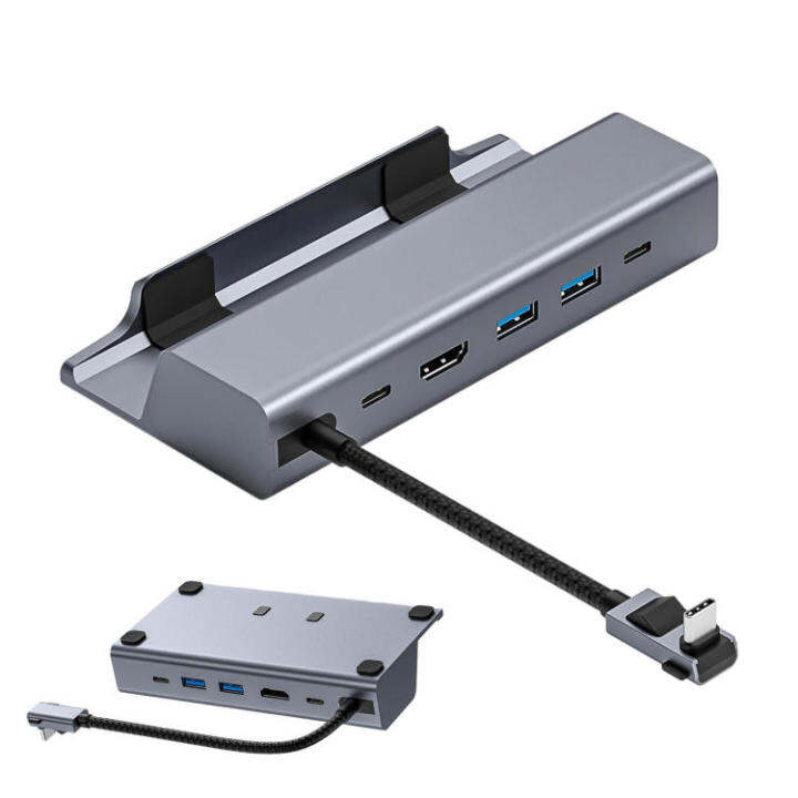 6 in 1 Docking Station USB Hub Multiport Adapter for Laptop ...