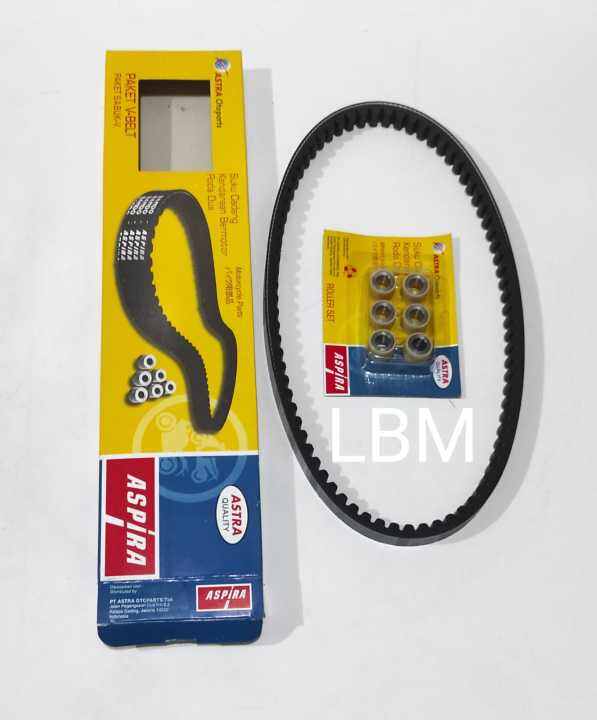 PAKET VBELT ROLLER HONDA BEAT FI SCOOPY FI LAMA V-BELT BEAT INJEKSI ...