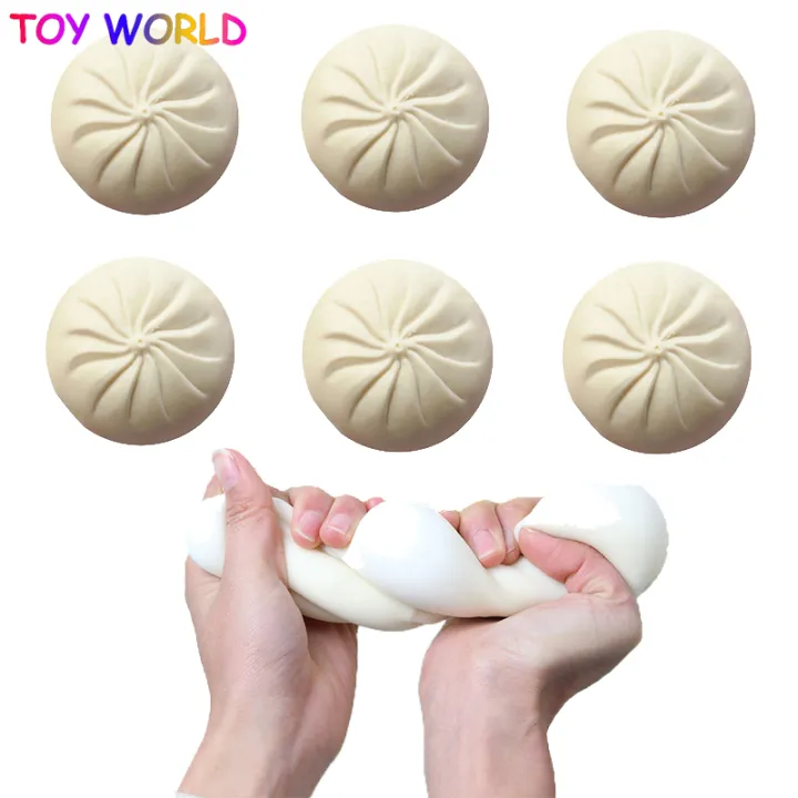 Stress Relief Toy Decompression Sensory Fidget Toy Unzip Toy Steamed ...