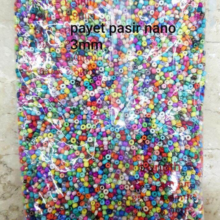 Mote Payet Pasir 3mm Nano-Mote Payet 8.0 Nano 1 Pon | Lazada Indonesia