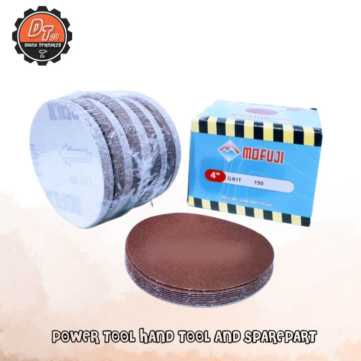 Grit 80 AMPLAS BULAT MOFUJI by FUJIYAMA Pengerinda | Lazada Indonesia