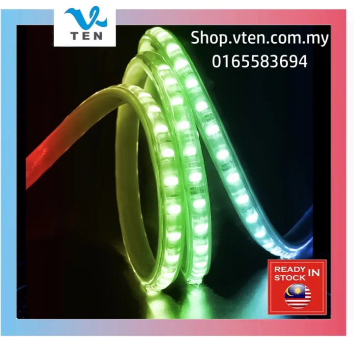 81-100 METER 240V IP65 RGB5050 Auto Running Magic Dream Color LED Strip ...