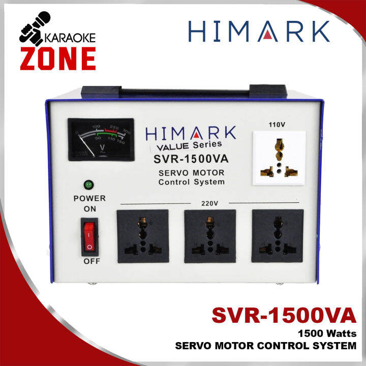 Himark SVR 1500VA AVR / Servo Motor type / Automatic Voltage Regulator ...