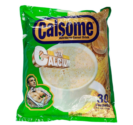 Calsome Myanmar (เครื่องดื่มธัญพืชพม่า ข้าวโพด ข้าวโอ๊ต ขนาดบรรจุ 1 ห่อ ...