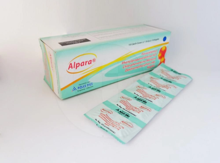 Alpara Tablet 1 Strip 10 Tablet / Obat Flu Batuk Pilek Dan Demam ...