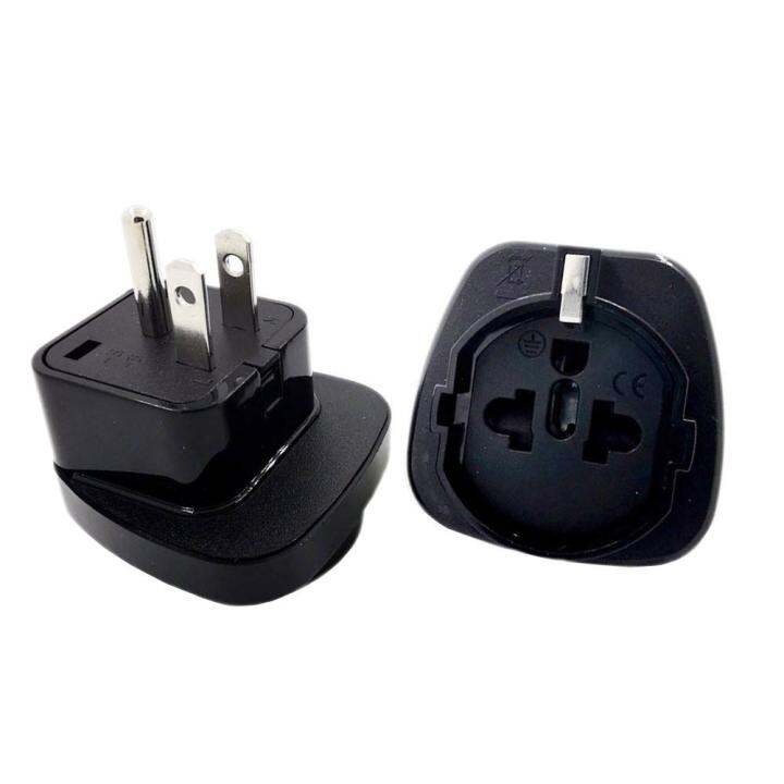 US 3 Pins Standard Adaptor, Embedded Swiss Italy Round Pins To America ...