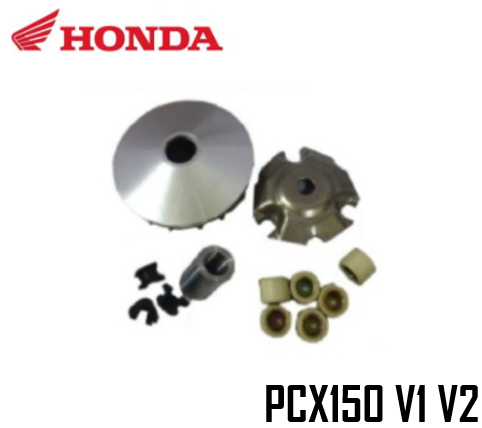 HONDA PCX150 FRONT PULLEY SET DEPAN PULEY SET ROLLER KACANG WEIGHT BUSH ...