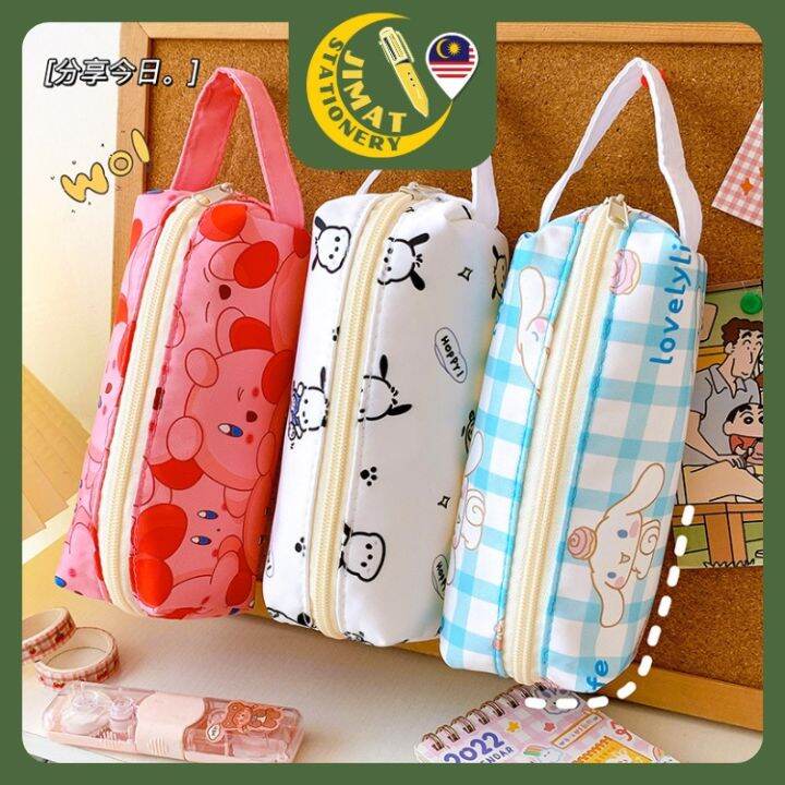 [Stok Sedia] Pochacco Kotak Pensil Kartun Comel Beg Pensel Berkapasiti ...
