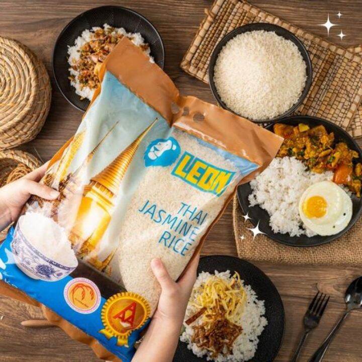 Leon Beras Thailand / Thai Jasmine Rice Premium Pulen dan Wangi - 5 kg ...
