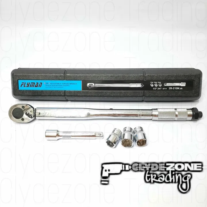 FLYMAN ORIGINAL Usa Torque Wrench 1/2 drive 150FT LBS Maximum | Lazada PH