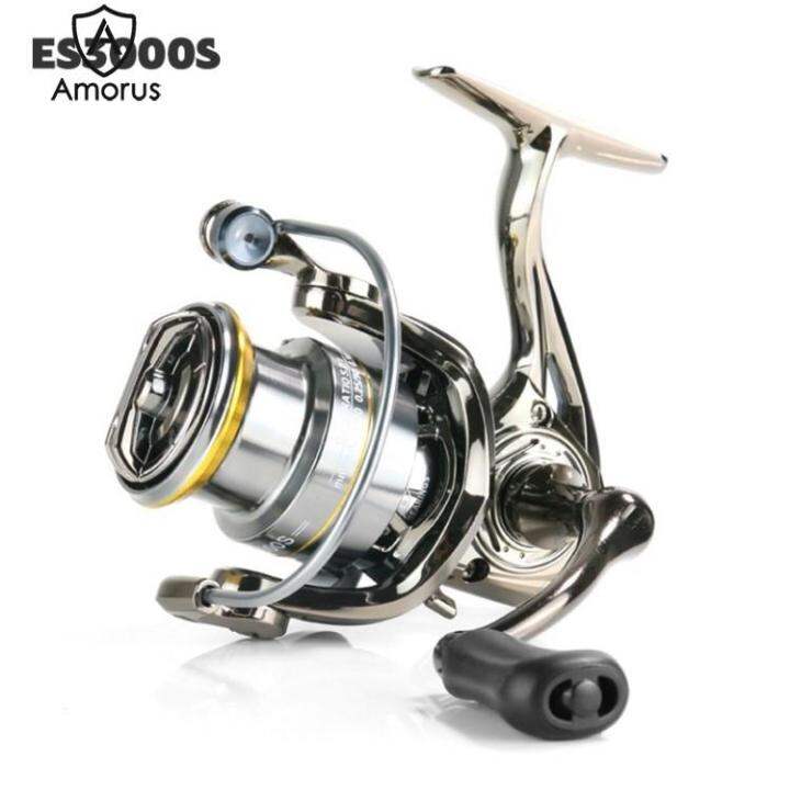 Amorus DEUKIO ES2000S ES3000S Fishing Reel Full Metal 5+1BB 5.2:1 ...