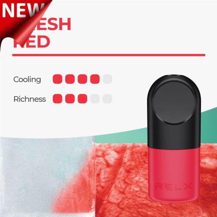 relx1 piece inner best selling authentic fruit flavor 100% authentic flavor compatible 4 + 1 ...