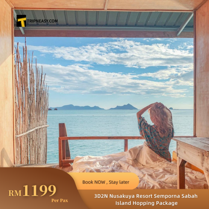 3D2N Nusakuya Resort Semporna Sabah | Lazada