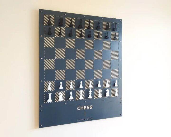 ukheu679jqjx00Giant Wall Chess Magnetic Chess and Checkers Set | Lazada PH