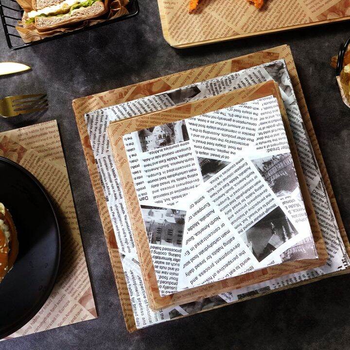 Wrap Sandwich Parchment Paper Sandwich Burger Oil Proof Wax Paper ...