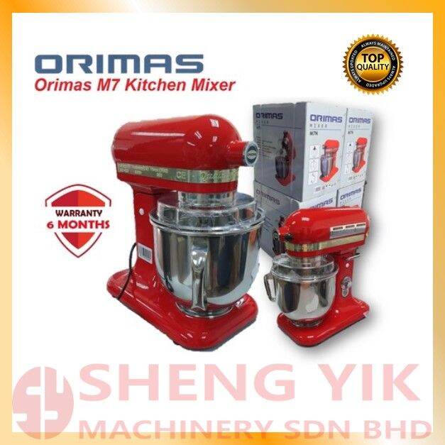 Orimas 7 Litre Super Duty Kitchen Stand Food Processor Mixer | Lazada