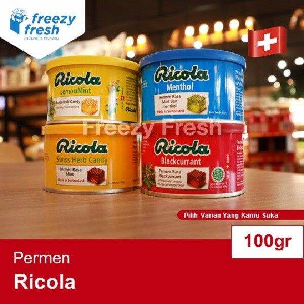Permen Ricola Kemasan (Kaleng 100 Gram) | Lazada Indonesia
