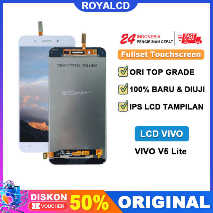 [100% Diuji] LCD VIVO V5 Lite Fullset Touchscreen HD Touch Screen Versi ...