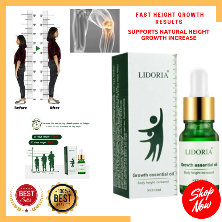 Lidoria Height Growth Essential Oil EFFECTIVE AND ALL NATURAL ...
