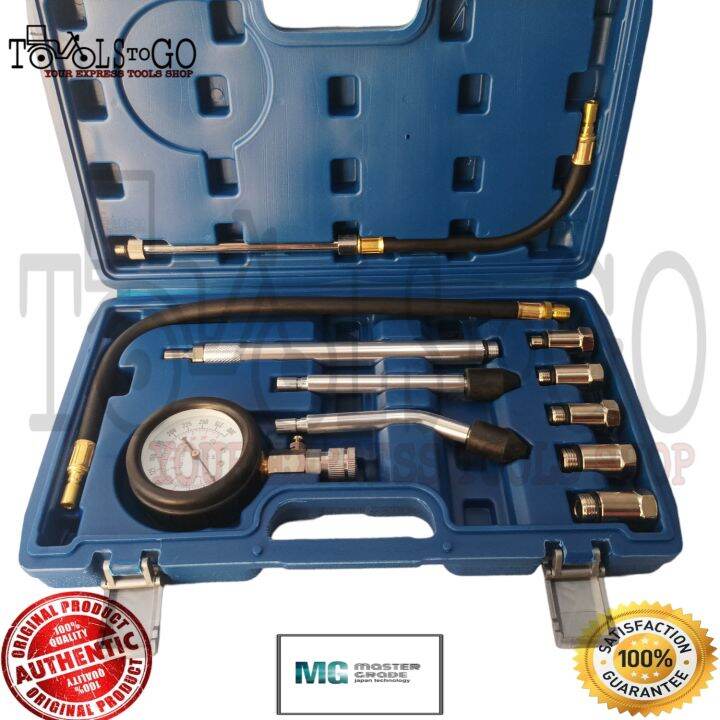 TTG MG 11 Pcs. Automotive Engine Cylinder Compression Tester Kit ...