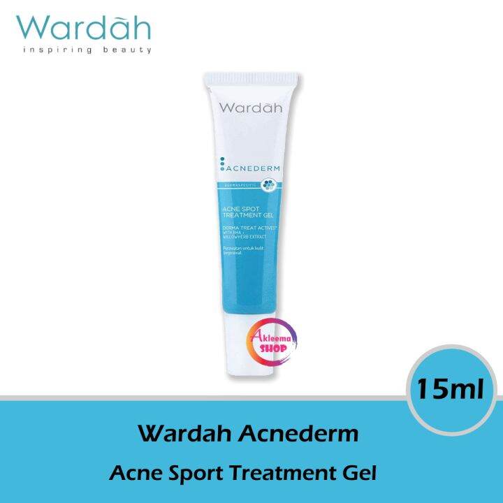 Wardah Acnederm Acne Spot Treatment Gel 15ml | Lazada Indonesia