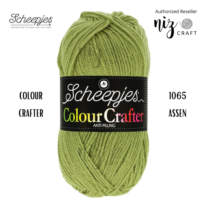 SCHEEPJES Colour Crafter Yarn - 1065 Assen (100% Premium Acrylic Anti ...