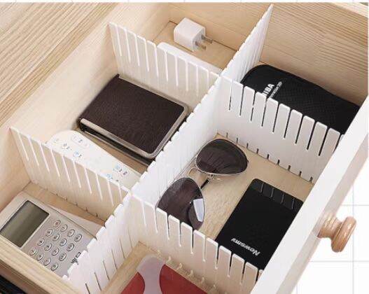 Drawer storage divider plate plastic divider plate partition drawer ...