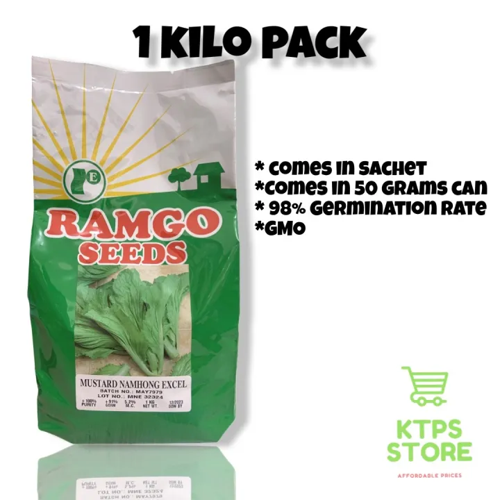 MUSTASA - MUSTARD NAMHONG EXCEL KILO PACK - RAMGO | Lazada PH