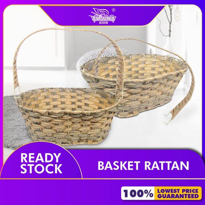 PROMOSI BASKET RATTAN / BAKUL HAMPER / BAKUL BUAH / BASKET / RAGA ...