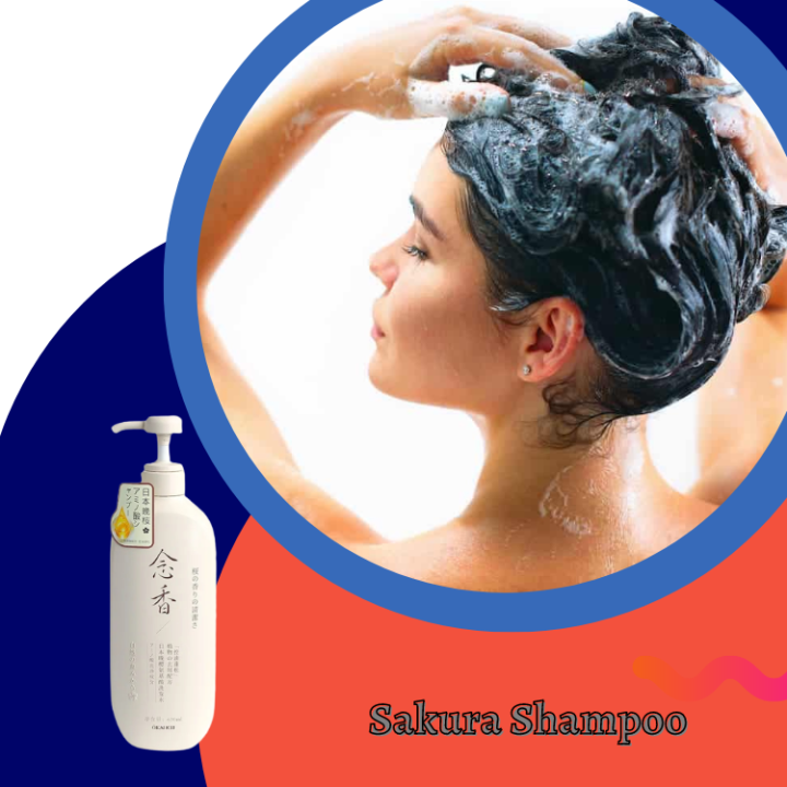 Original And Authentic Sakura Shampoo 650ml Hair Growth Sakura Shampoo ...