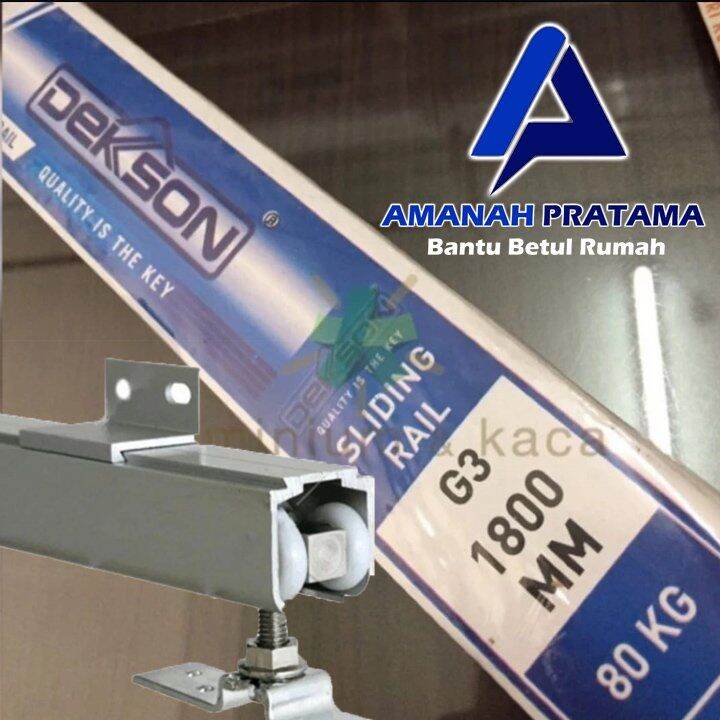 Rel Pintu Sliding Dekson ORIGINAL Pintu Geser | Lazada Indonesia