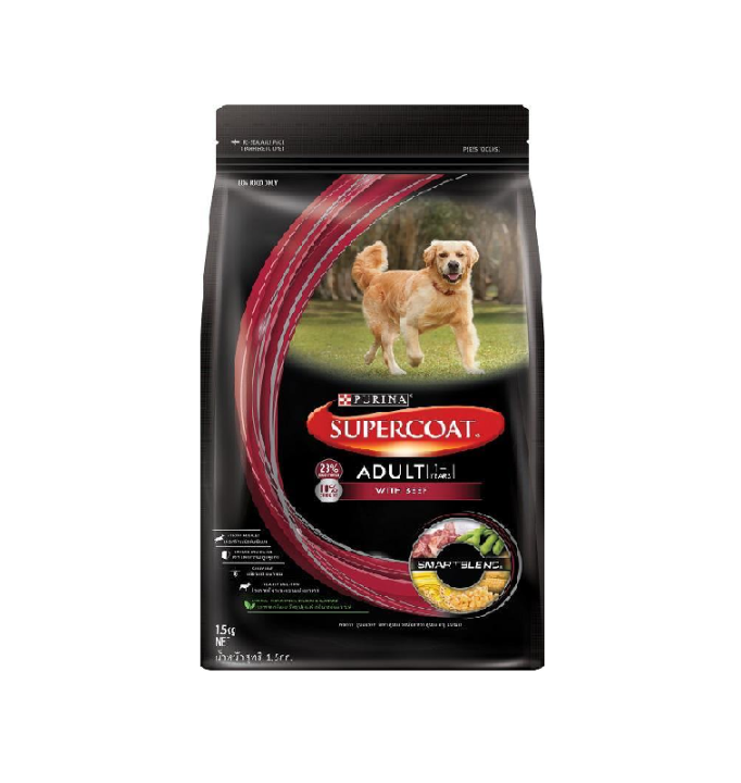 Purina Supercoat with Beef Adult Dog Food 1.5kg | Lazada PH