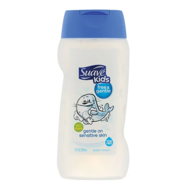 Suave Kids Free & Gentle Body Wash for Sensitive Skin ครีมอาบน้ำ สำหรับ ...