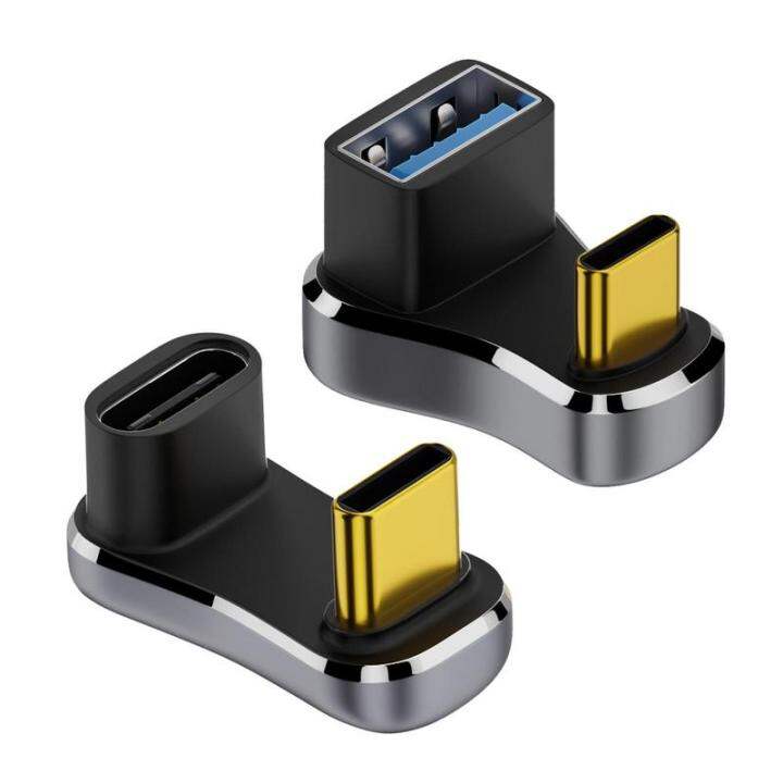 For ROG Ally USB C Male To Female Adapter Connector 180 Degree Type-c ...