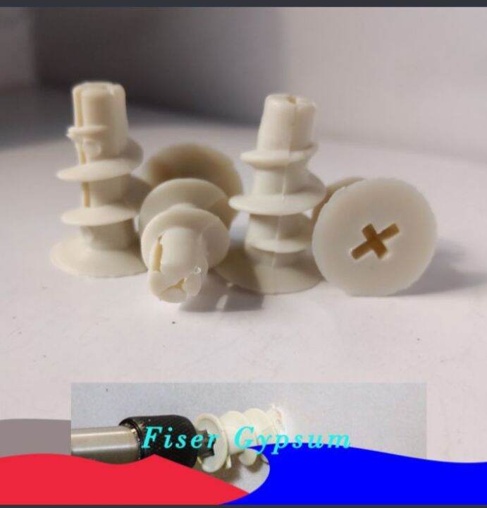 Fisher Gypsum model ulir 14x22mm per 10 pcs + sekrup | Lazada Indonesia
