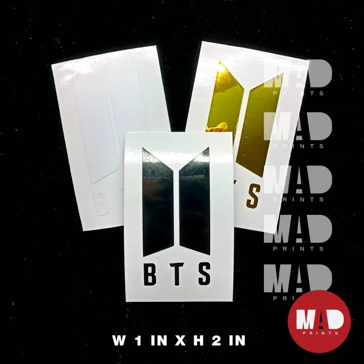 BTS Logo Vinyl Decal Sticker | Lazada PH