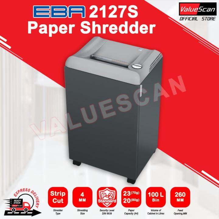 EBA 2127S Paper Shredder Machine | Lazada