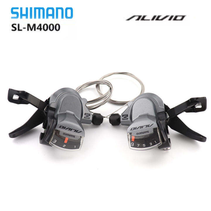 SHIMANO mountain bike M4000 finger dial split finger dial 9-speed 27 ...