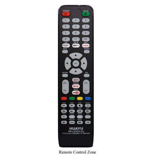 Universal Remote for smart tv tested brand pensonic prestiz devant and ...