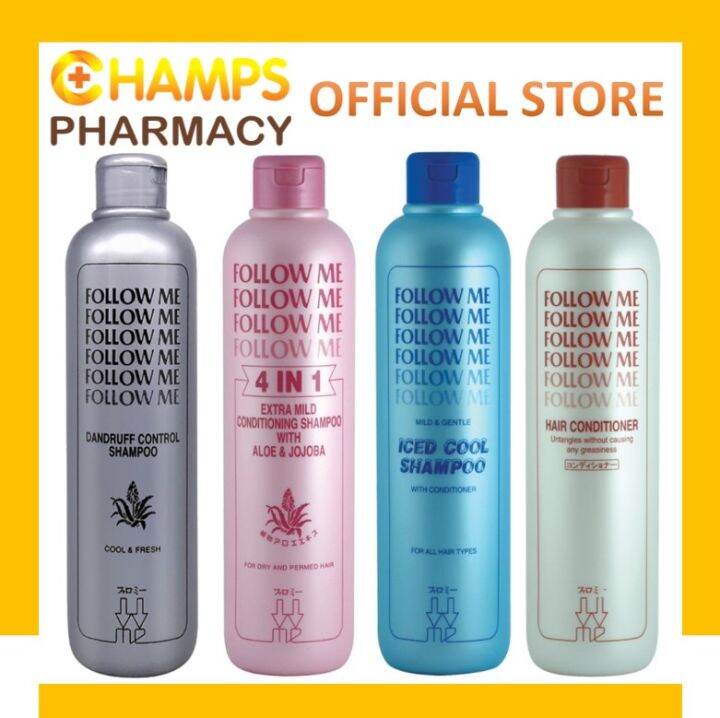 FOLLOW ME HAIR SHAMPOO & CONDITIONER 960ML | Lazada