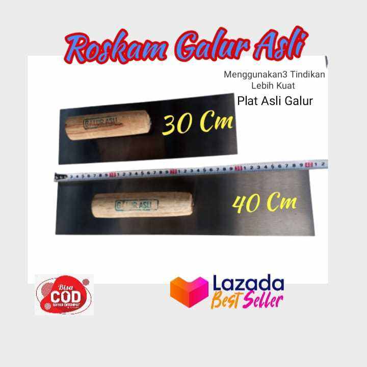 Roskam Acian GALUR ASLI, Roskam Plat Besi baja 30 CM/40 CM,Lepan Acian ...