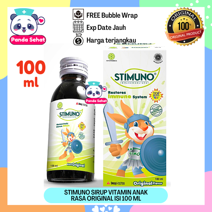 STIMUNO SYRUP 100 ML ORIGINAL / SIRUP VITAMIN IMUN ANAK | Lazada Indonesia STIMUNO SYRUP 100 ML ORIGINAL / SIRUP VITAMIN IMUN ANAK | Lazada Indonesia